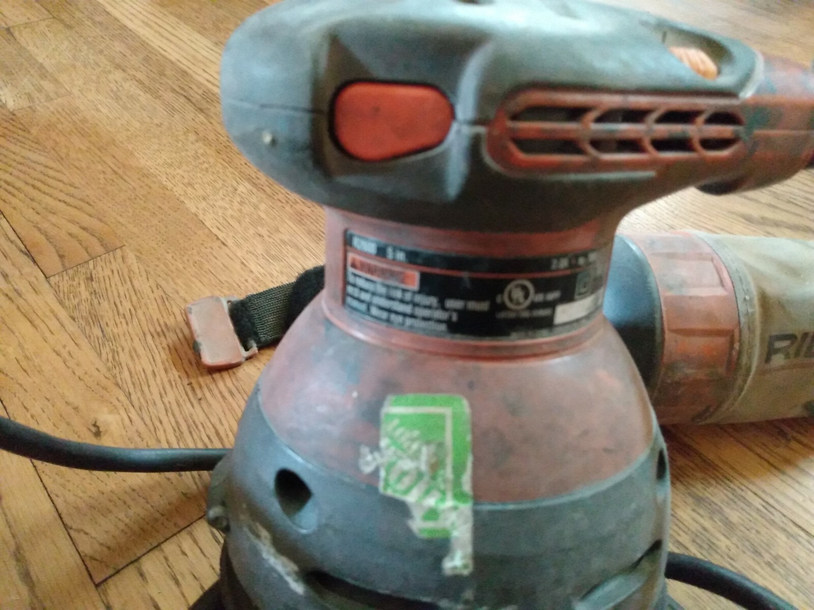 RIDGID R2600 5" Orbit Sander Tool 414355 A10 for sale online | eBay