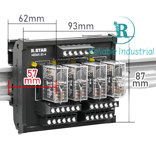 5 PC NEW Omron intermediate relay module G2R-2 4-way 24V output control ...