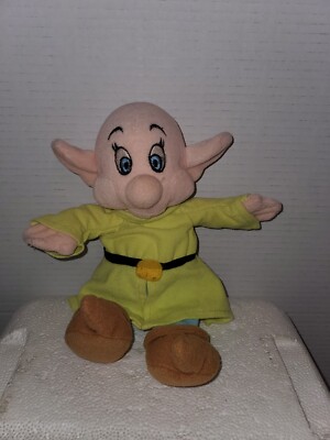 Dopey Disney Snow White and the Seven Dwarfs Beanie Plush Stuffed Plush ...