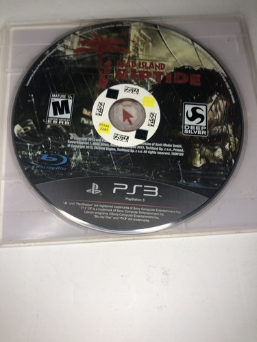 PLAYSTATION 3 PS3 DEAD ISLAND RIPTIDE (disc Only) | eBay