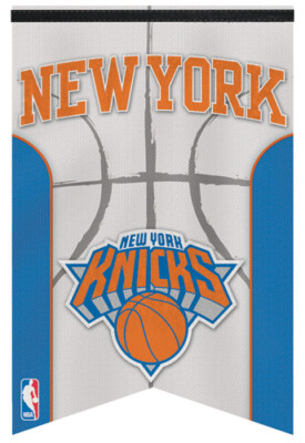NEW YORK KNICKS Official NBA Basketball Premium Felt 17x29 WALL BANNER ...
