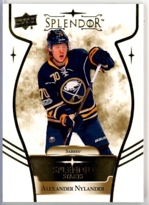 2017-18 Upper Deck Splendor Splendid Starts #AN Alexander Nylander RC ...