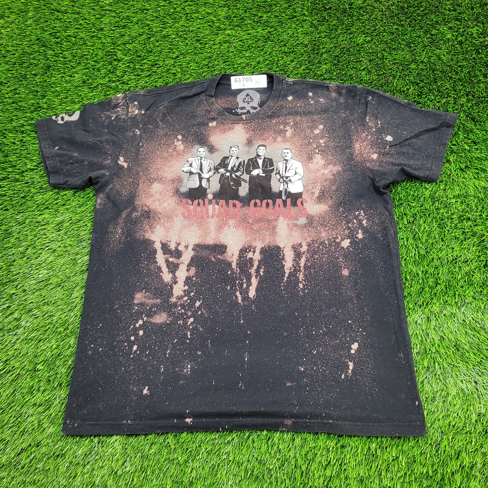 90s Iconic Point-Break Bank-Robbery Shirt XL-Short 23… - Gem