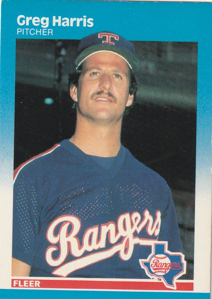 1987 Fleer - #126 Greg Harris for sale online | eBay