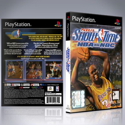 PS1 Case - NO GAME - NBA Showtime - NBA on NBC | eBay
