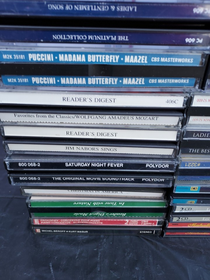 Lot Of 33 Vintage 2 Cd Sets Collection🔥Dual Disc Double +CDs, See Pics ...