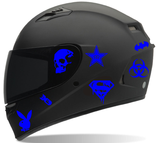 Assorted Helmet decal kit. Custom Motorcycle helmet decal kit. | eBay