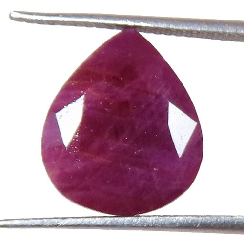 (11x13x04 MM) 8.70 Cts. Naturel Rubis Rouge Précieux Coupe Poire Forme Libre | eBay