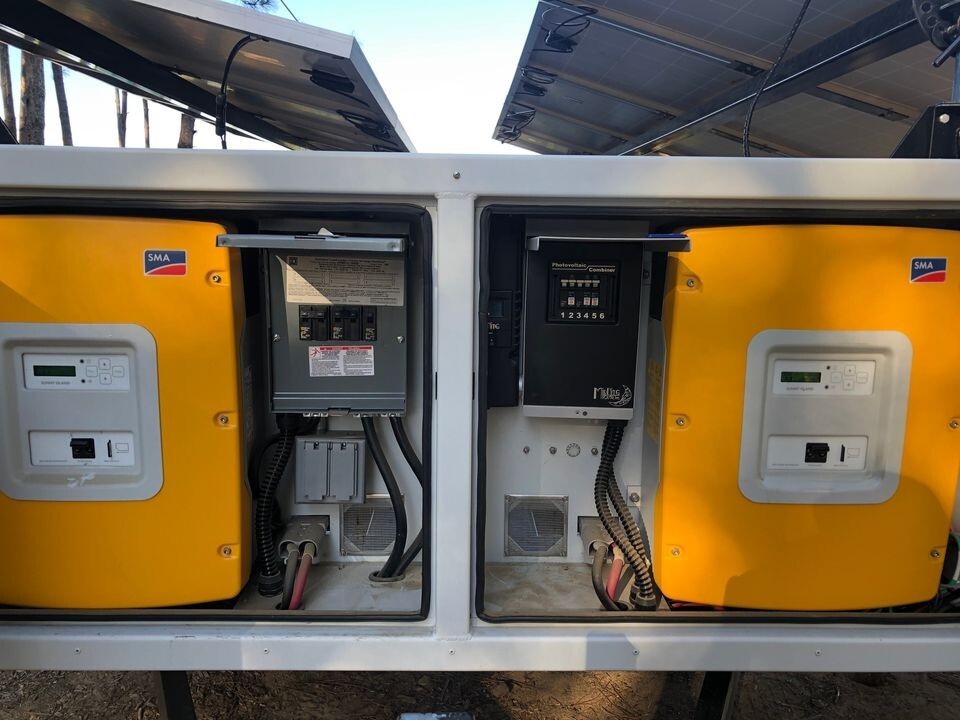 Dc Solar Trailer - Mobile Solar Generator - EXCELLENT Condition ...