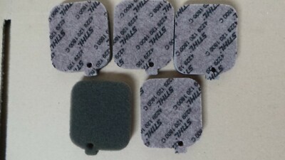 STIHL LOT DE 5 FILTRES A AIR REF:42291201800 pour BG45 BG46DZ BG55 ...