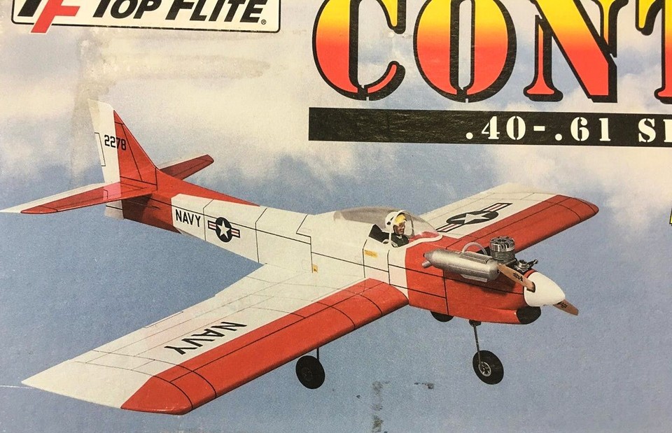 CONTENDER Top Flite PLAN + Articles to build 54" Model Airplane | eBay