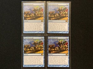 MTG Mass Polymorph x4 - M11 Core Set NM/M - Magic The Gathering Playset ...