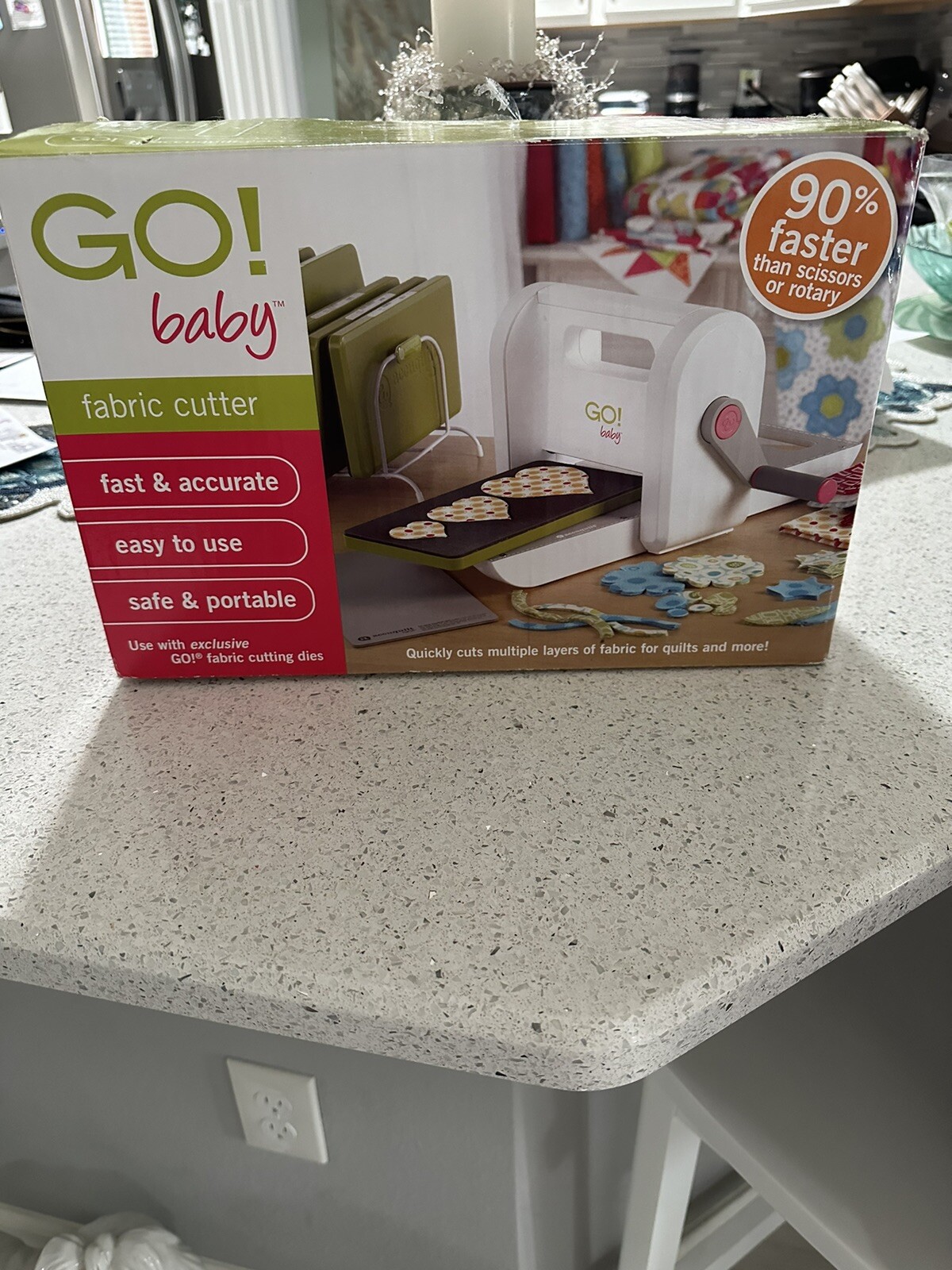 AccuQuilt Go Baby Fabric Cutter System - Machine Only - 55300 | eBay