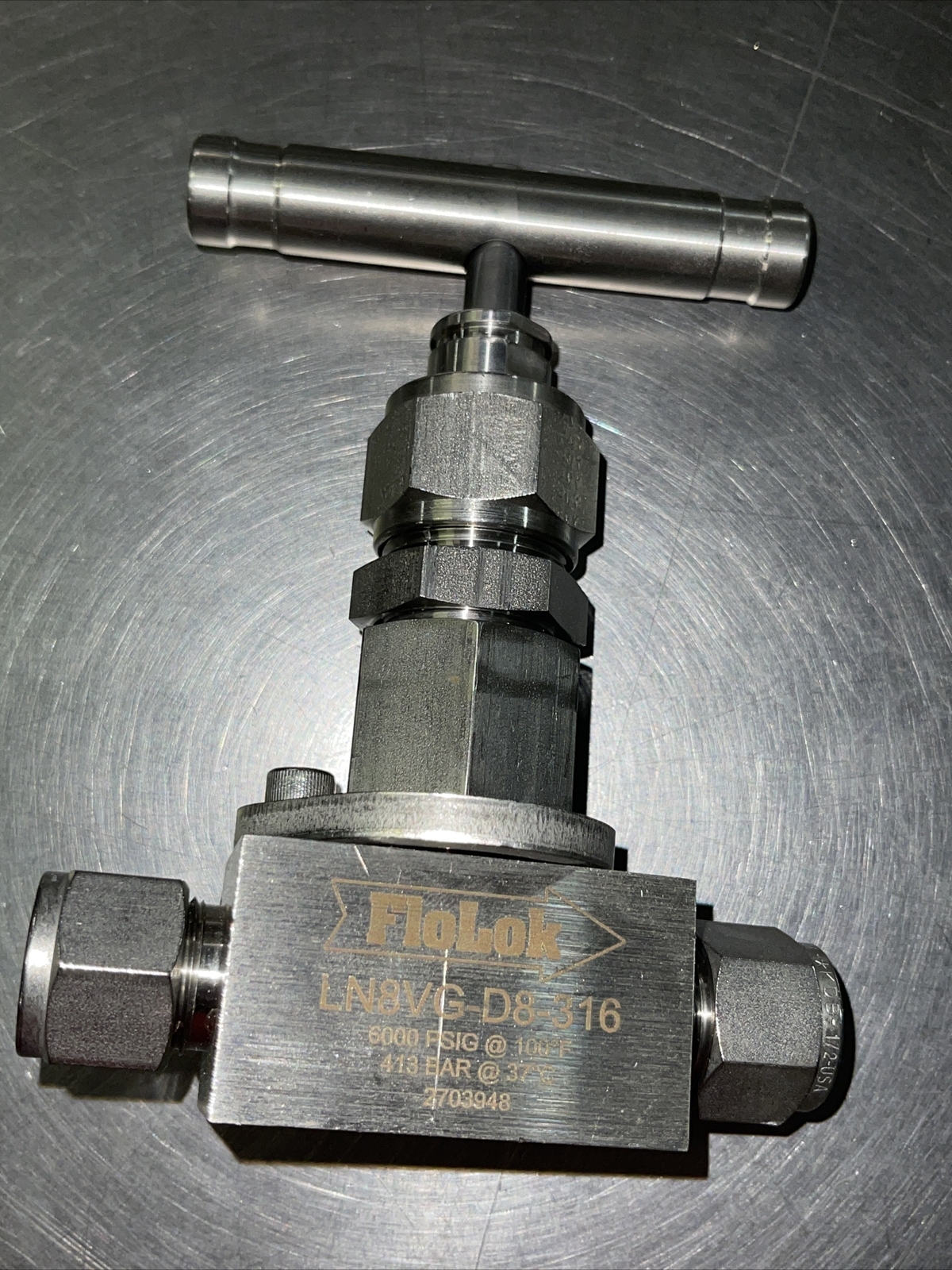 ln8vg-d8-316 flolok valve SS-12NBS8-G UNION BONNET NEEDLE VALVE GRAFOIL ...