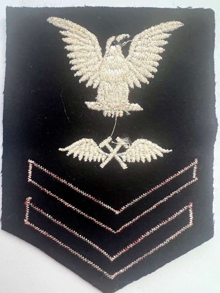 WWII USN US Navy Aviation Metalsmith Mate 2nd Class Rate Patch | eBay
