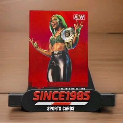 Jade Cargill 2022 Metal Universe AEW RC Precious Metal Gems PMG 057/100 ...