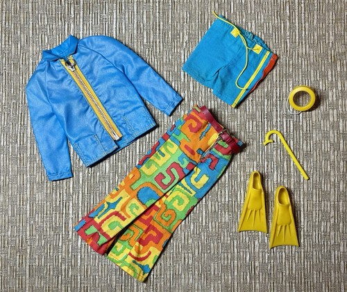 Vintage Barbie: Mod KEN #1435 Shore Lines Outfit - EXCELLENT & COMPLETE ...