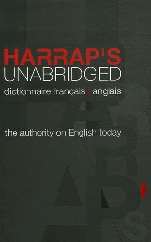 Harrap's Unabridged Francais Anglais Tome 2 Ne | eBay