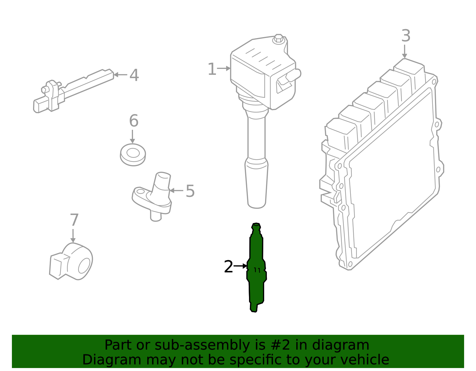 Genuine OEM Spark Plug for BMW 12122455258 for sale online | eBay