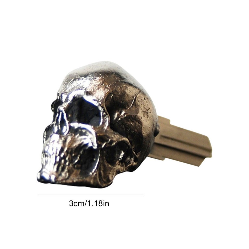 Metal Demon Skull Key Cover Metal Demon Skull Key Cap Demon Skull Key ...
