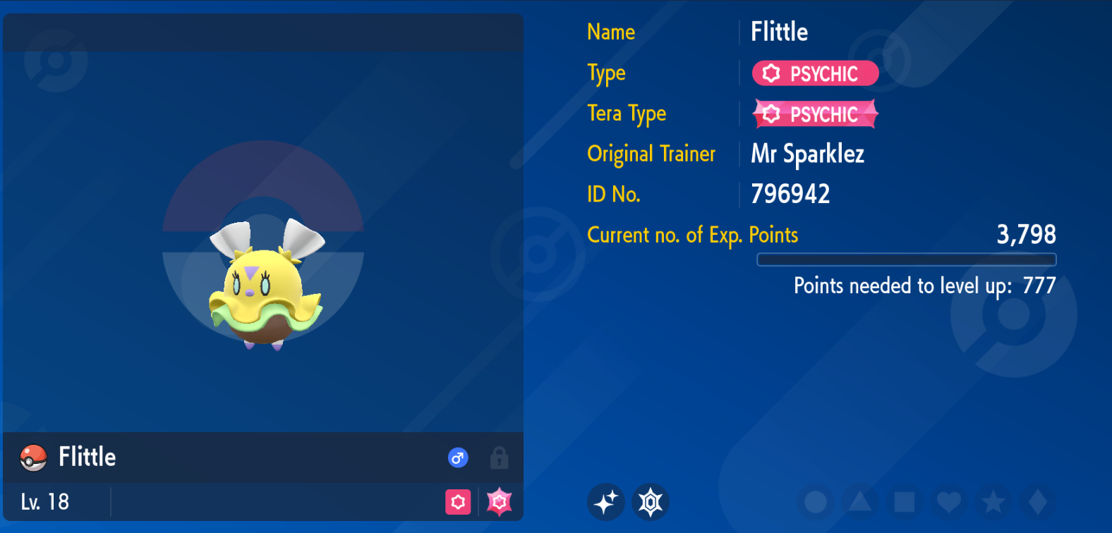 SHINY FLITTLE 6IV Pokemon Scarlet & Violet | eBay Australia