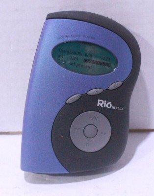 Rio 600 32MB Blue/Black Portable Digital Audio Player MP3/WMA ...