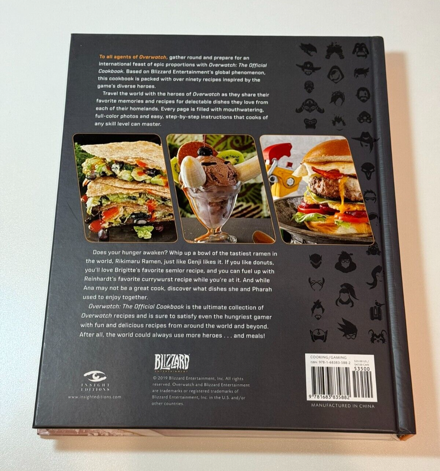 Overwatch: The Official Cookbook - NEW 9781683835882 | eBay
