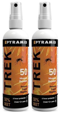 Trek 50 Deet Insect Repellent - 100ml - Pack of 2 | eBay UK