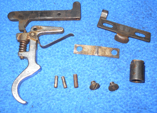 SPRINGFIELD J. STEVENS Model 84C .22LR PARTS LOT: Adjustable Trigger ...
