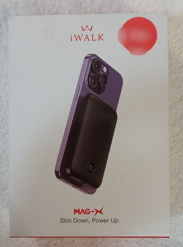 iWALK Magnetic Portable Charger,5000mAh 18W Wireless Slim Power Bank ...