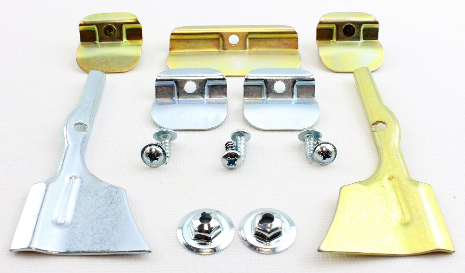 55 56 57 Chevy Windshield Lower & Corner Stainless Molding Trim Clip ...