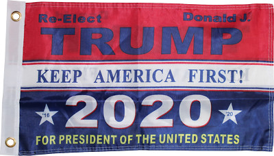 Re-Elect DONALD TRUMP 2020 Keep America First FLAG 3x5 FT 150D NYLON ...