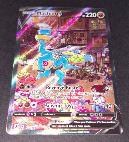 Pokemon Machamp V Alternate Art 172/189 Astral Radiance Near Mint/Mint ...