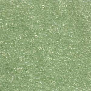 Transparent Pale Green Mist Miyuki Delica Beads 11/0 (DB1404-TB ...
