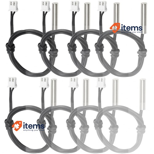 Fajoeda Pack of 8 NTC Thermistor 10K Ohm Temperature Sensor Probe | eBay