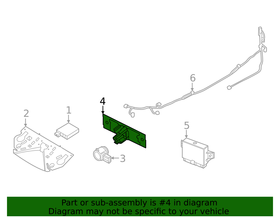 Genuine Nissan Park Sensor Retainer 28533-6RA0A | eBay