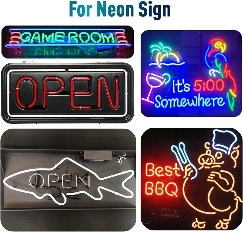 10KV 10000V Neon Sign Power Supply Light Electronic Transformer Beer ...