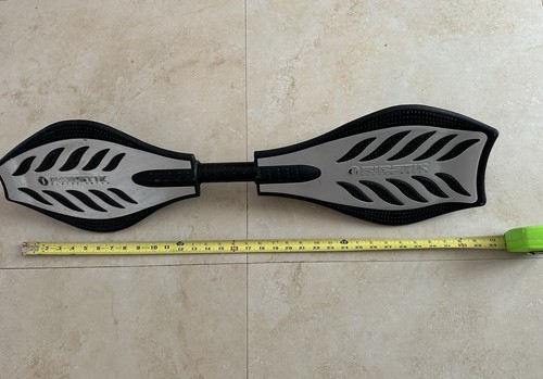 Razor Ripstik Ripstick 2 Wheel Skateboard Caster Board 33" Silver/Black ...