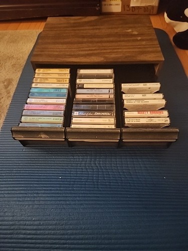 Cassette Tape Lot With Case 27 Used Tapes | eBay