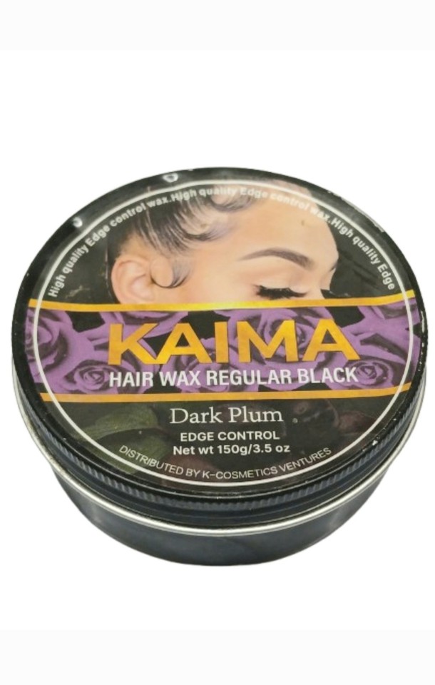 Kaima Hair Wax Regular Black Edge Control. Dark Plum 150g - BRAND NEW ...
