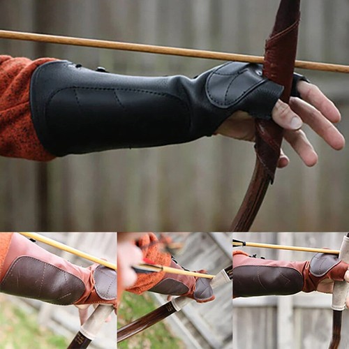 Medieval Archery Gauntlet Shooting Glove Hunter Guard Armor Faux ...