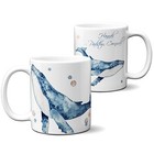 Personalised Whale Mug Seaside Coffee Cup Coastal Ocean Beach House ...
