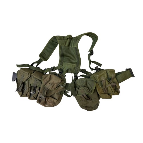 British Army Olive Green PLCE Webbing Set 95 Pattern - Grade 1 ...