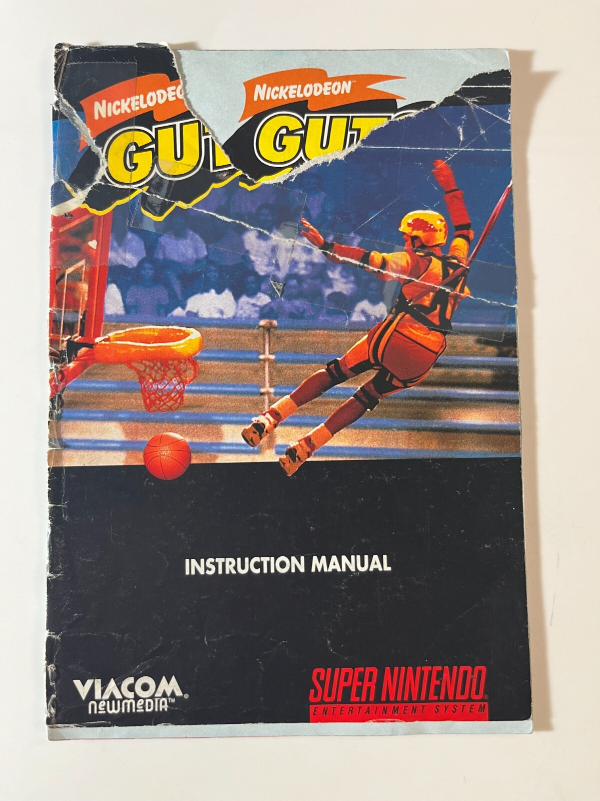 Nickelodeon Guts - Instruction Manual Only (Super Nintendo SNES ...