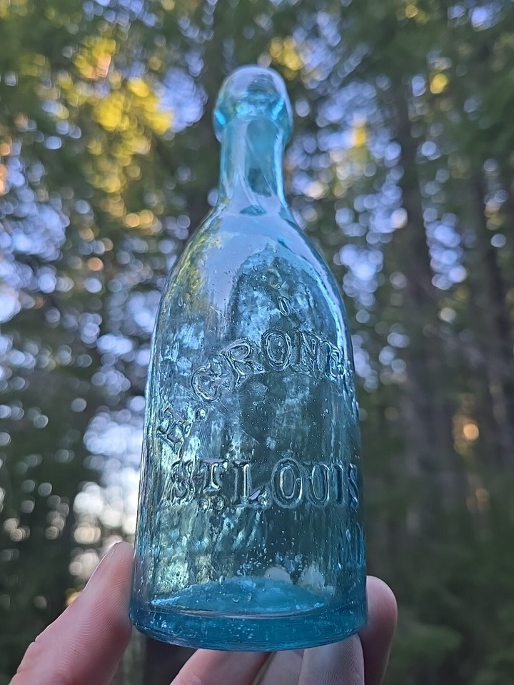 Beautiful 1870s St. Louis MO Blob Top Soda☆ H. Grone & Co. Missouri ...