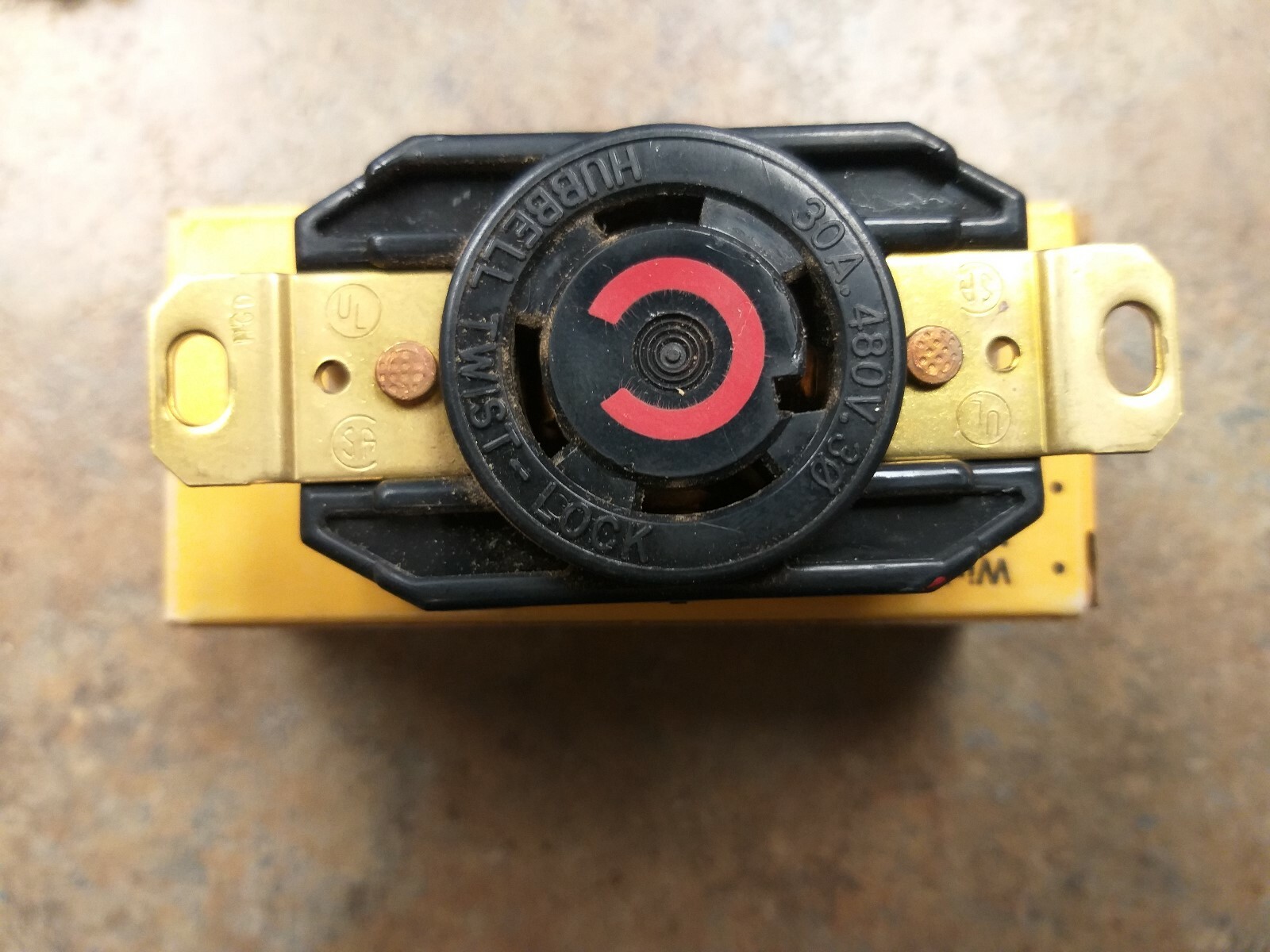 Hubbell Twist Lock Receptacle - HBL2730 for sale online | eBay