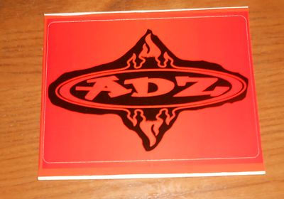 ADZ Sticker Original Promo 4x3.5 The Adolescents Punk Tony Reflex | eBay