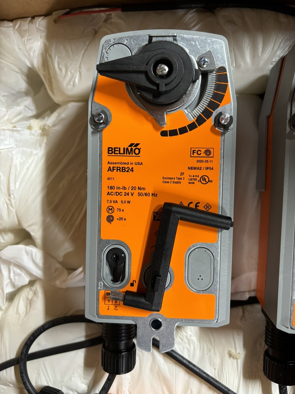 Belimo Actuator B232 AFRB24 Brand New 1-1/4" | eBay