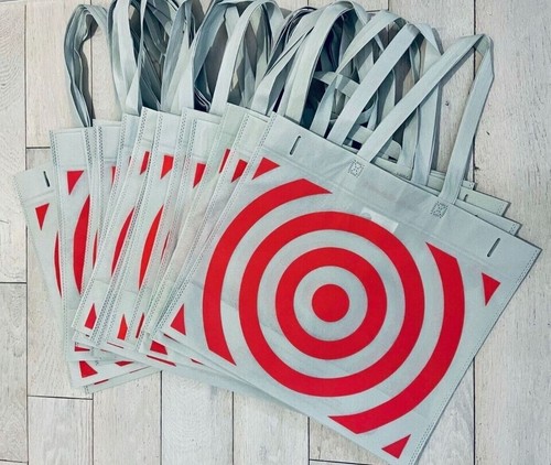 Target Brand Reusable Shopping Tote Bag Lot 50 Grocery Reduce Reuse ...