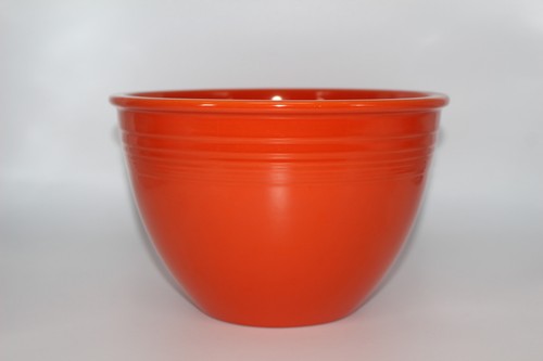 VINTAGE HOMER LAUGHLIN FIESTA WARE/FIESTAWARE RED #5 MIXING/NESTING ...